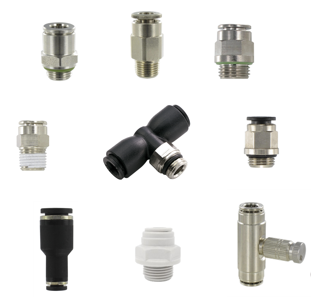 Pneumatic push-in fittings - AIRFIT - Specialist in fittings and components for industrial ...